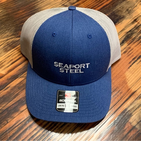 Richardson | Accessories | Seaport Steel Ball Cap Adjustable Medlarge ...